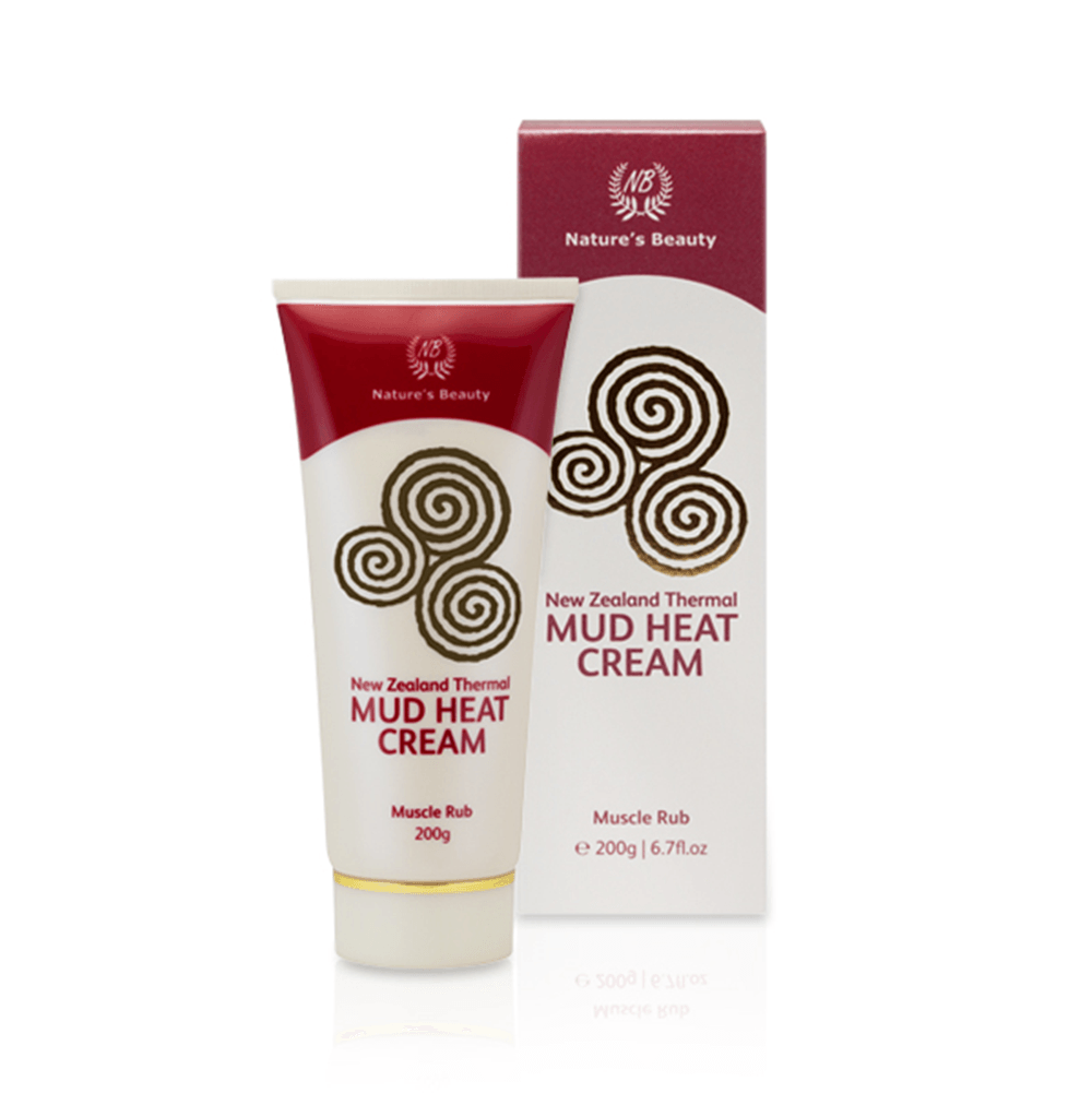 Nature's Beauty Rotorua Thermal Mud Heat Cream [200g] | Healthfarm