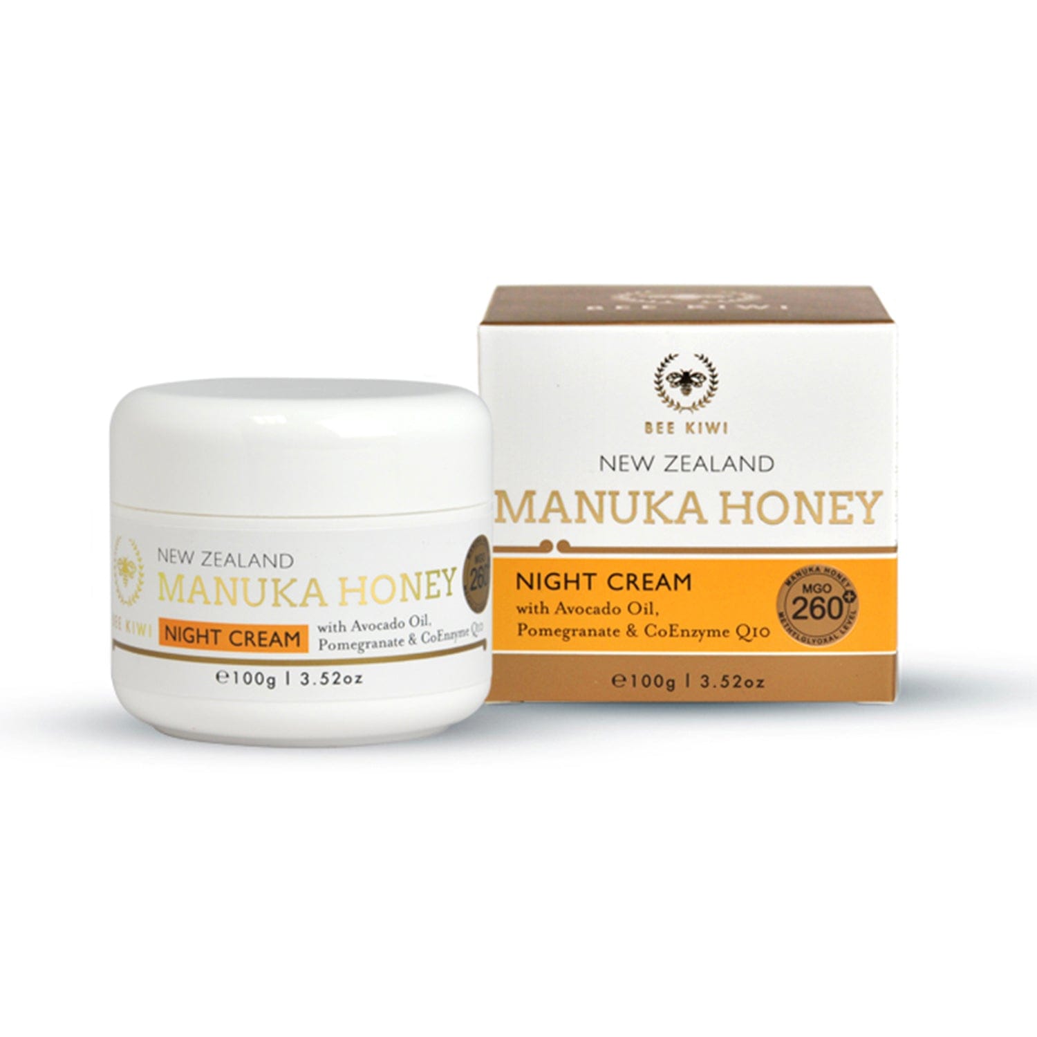 Bee Kiwi Manuka Honey Night Cream 100g | Healthfarm